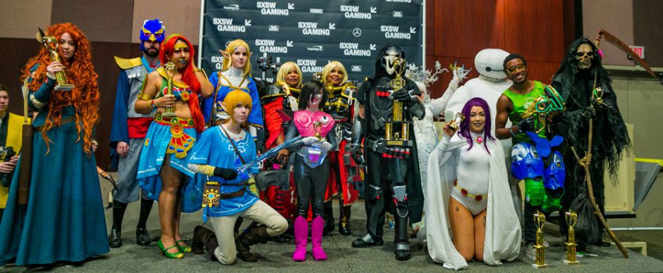 Gaming Cosplay Contestants