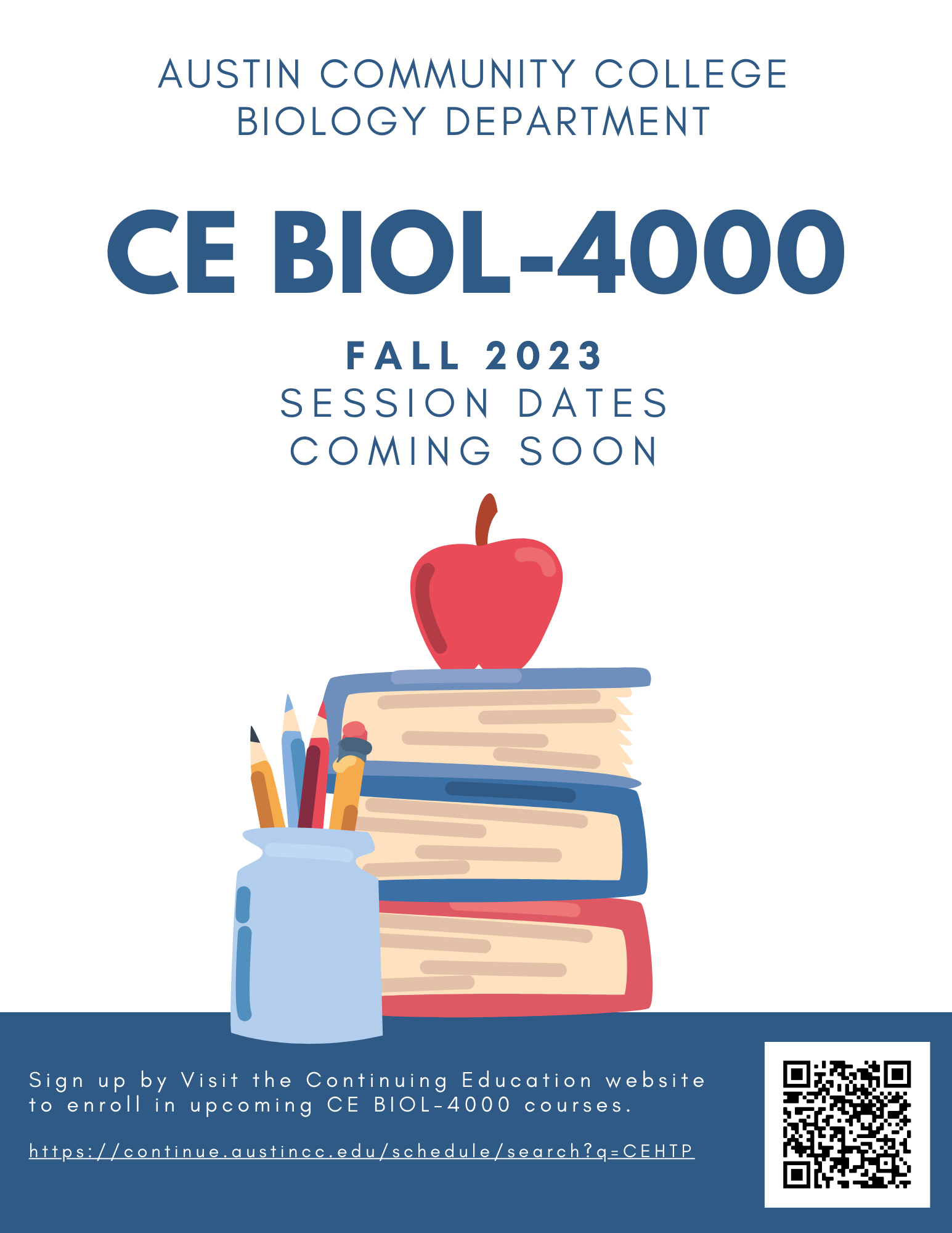 FLYERS | ACC Biology Department | Austin Community College District