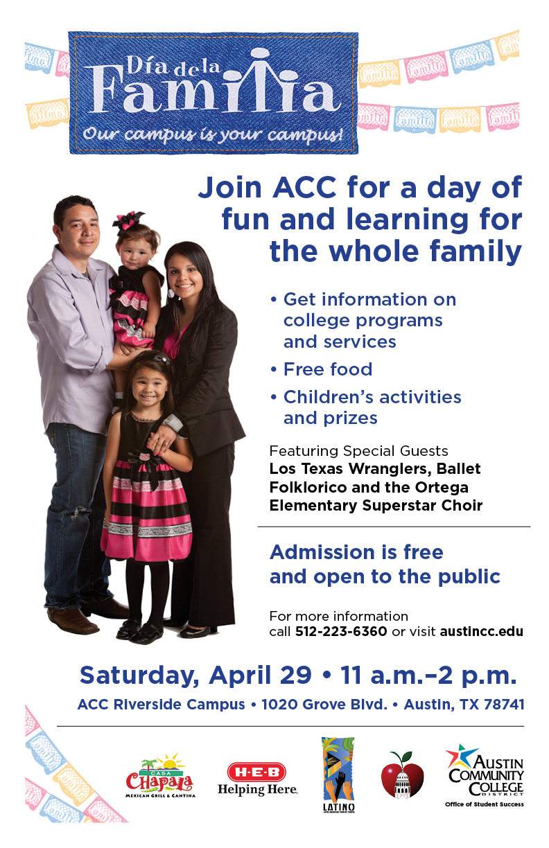 ACC hosts 11th Annual Día de la Familia | ACC Newsroom | Austin ...