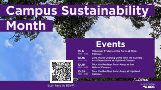 ACC celebrates International Campus Sustainability Month | ACC Newsroom ...