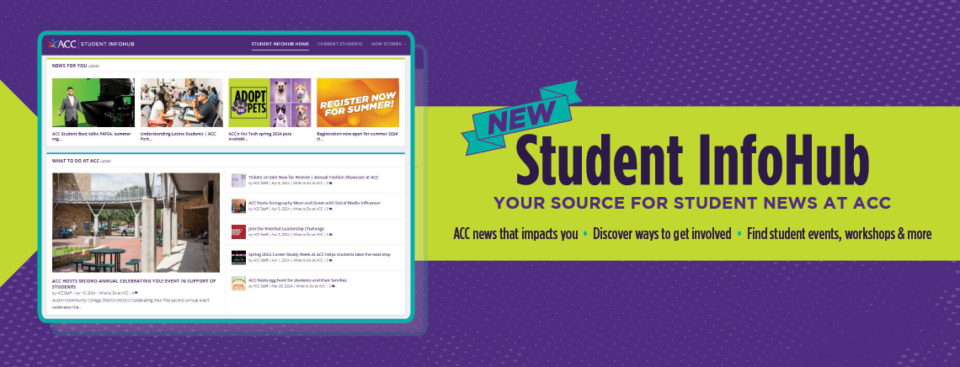 ACC Launches News Platform for Students in Student InfoHub | ACC ...