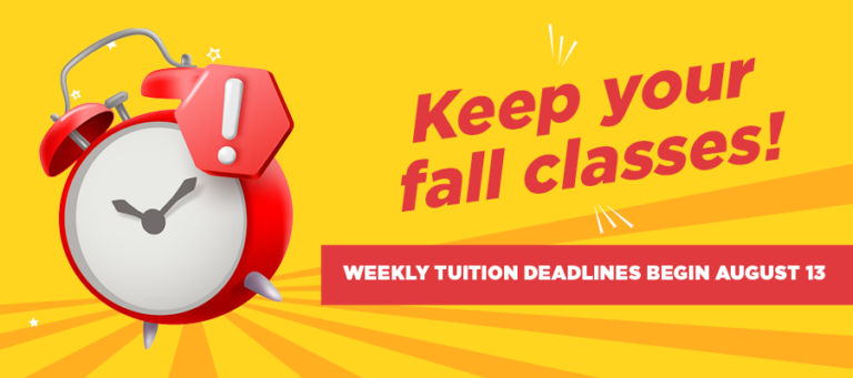 Payment Deadlines Start Soon! Make a plan today for your fall 2024 ...