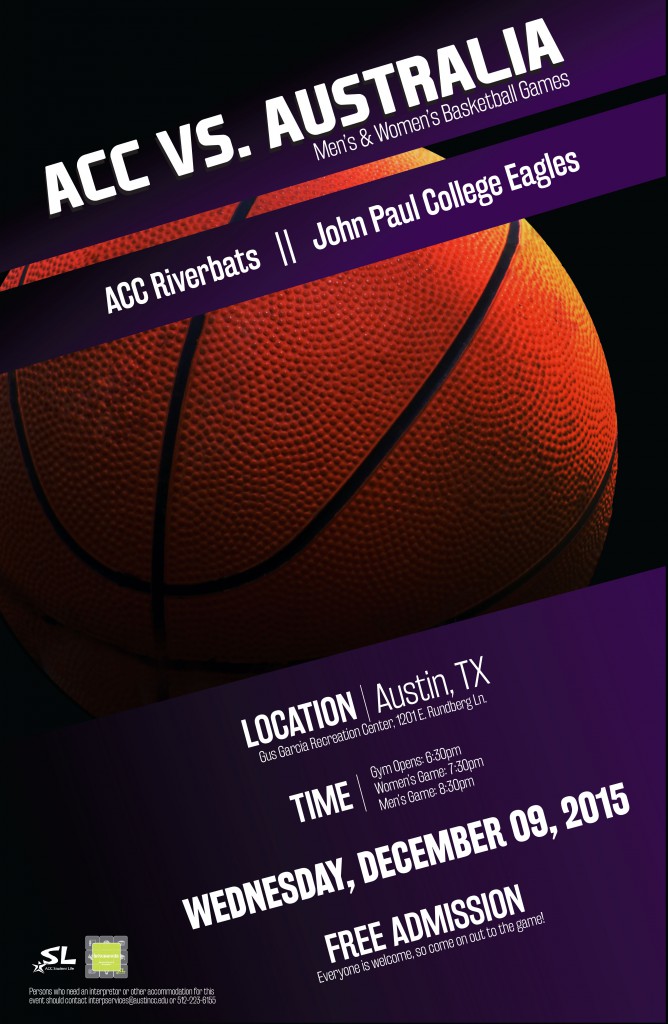 ACC vs. Australia Basketball Game | December 9, 2015 - ACC Student ...